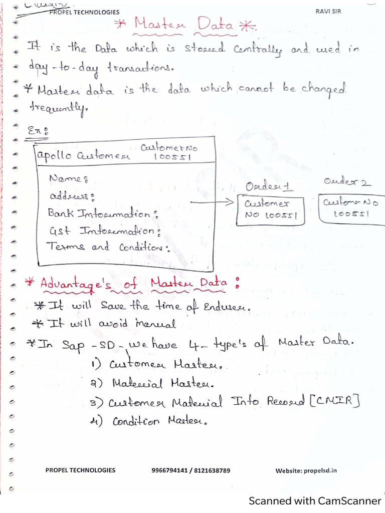 SD Master Data, Create Customer-1234 | PDF