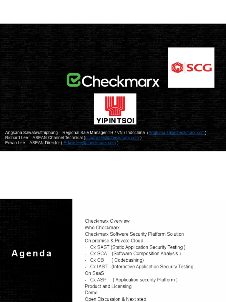 Checkmarx SCG | PDF | Cloud Computing | Application Software