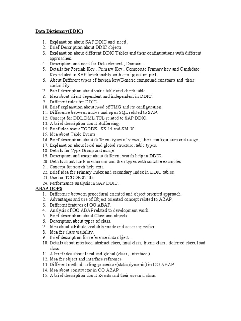 Data Dictionary | PDF | Class (Computer Programming) | Method (Computer ...