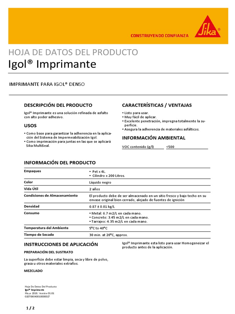 Igol Imprimante | PDF | Materiales | Química