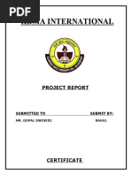CS Project Report Template | PDF