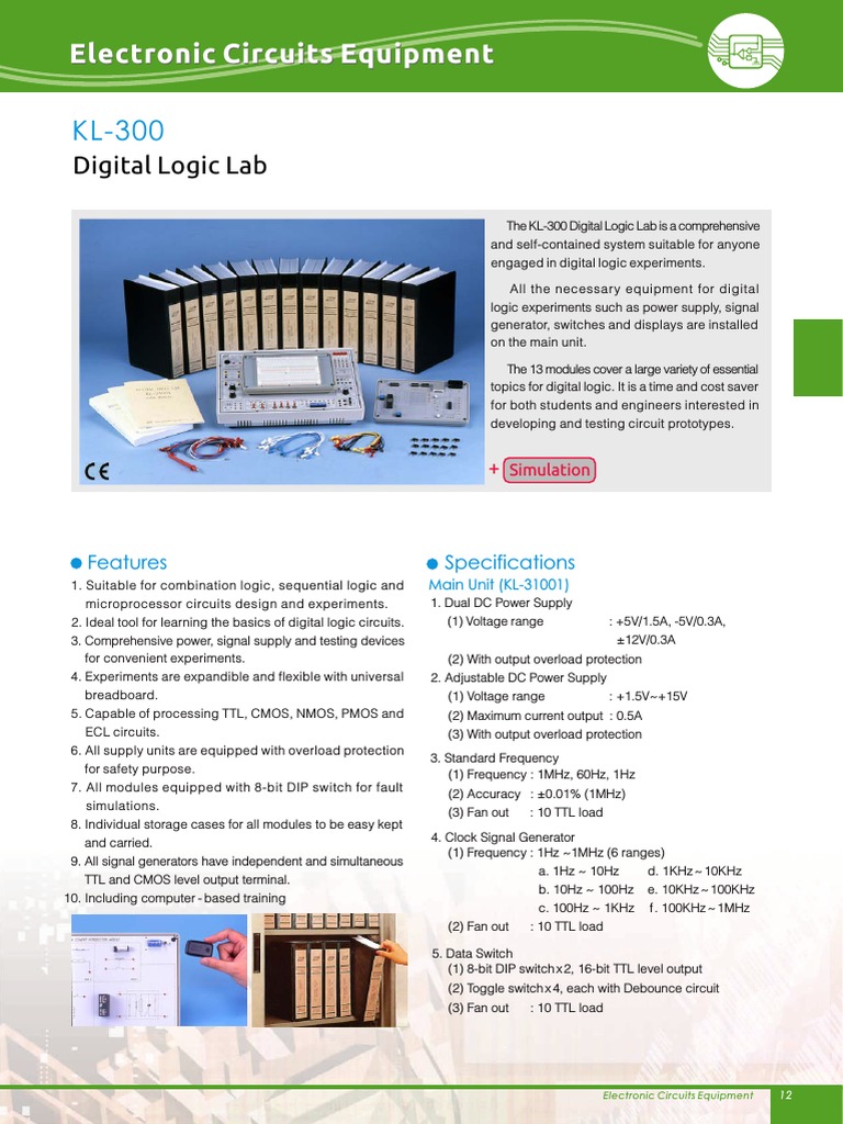 KL-300 10907 | PDF | Logic Gate | Electronic Circuits