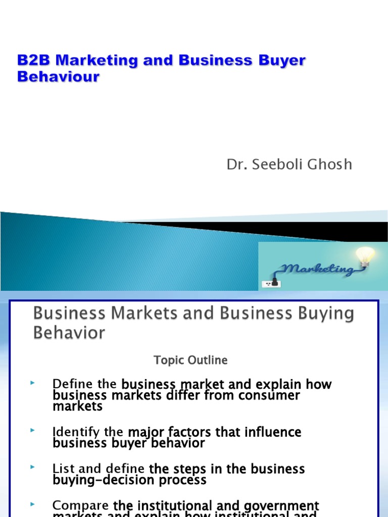 B2B Marketing | PDF
