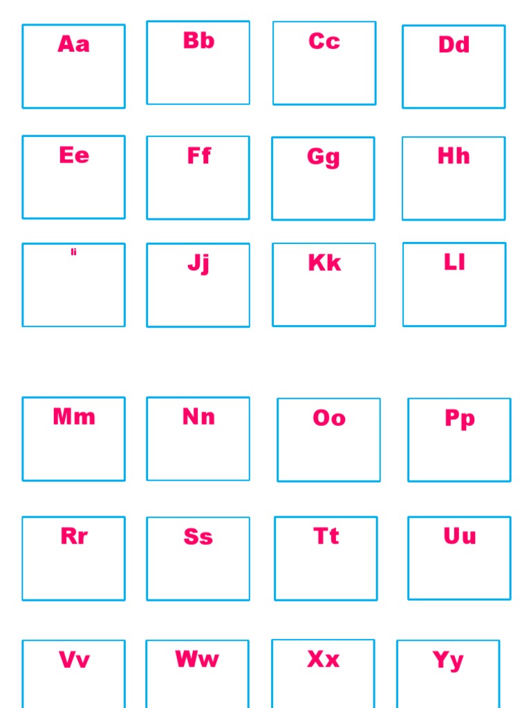 Letter Alphabet | PDF