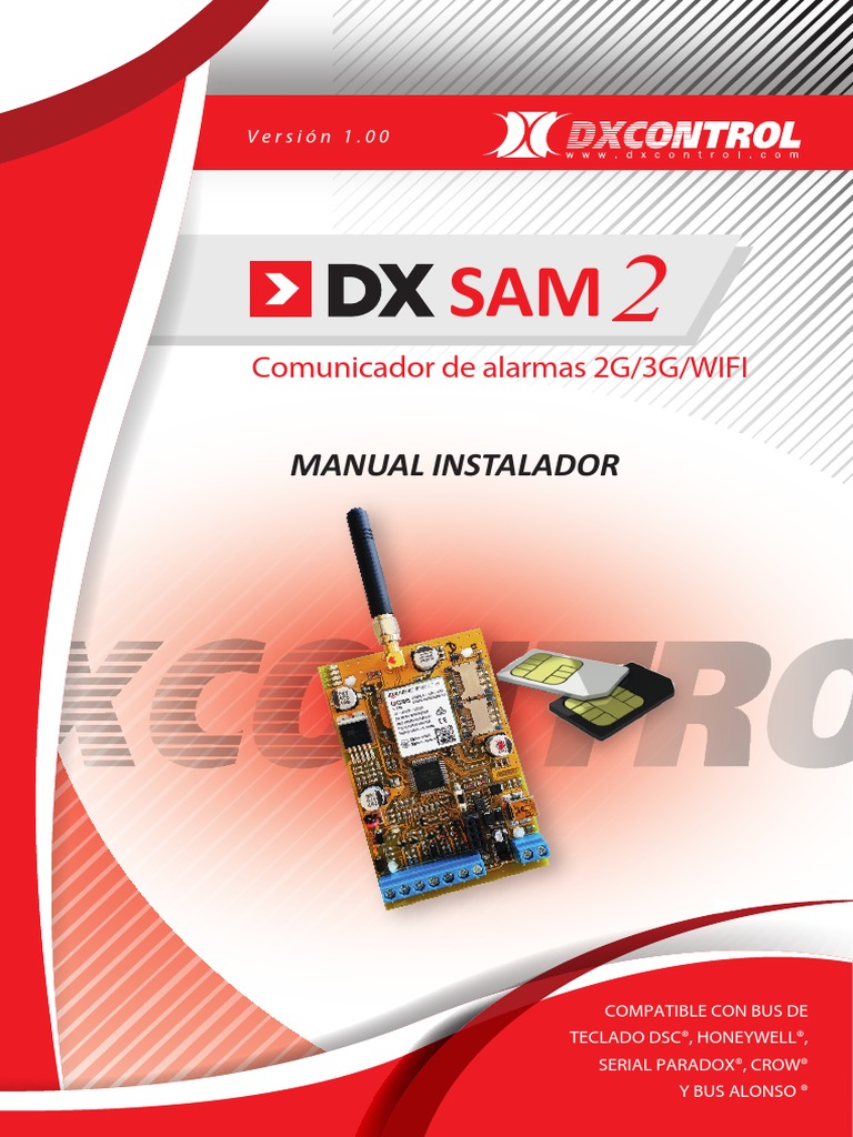 Manual Sam 2 Monitoreo | PDF | 3 G | Telefonía móvil