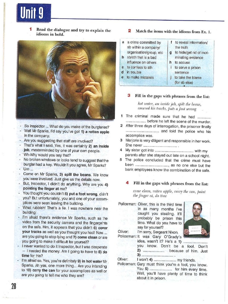 Idioms Units 9 A 15 A Good Turn of Phrase | PDF