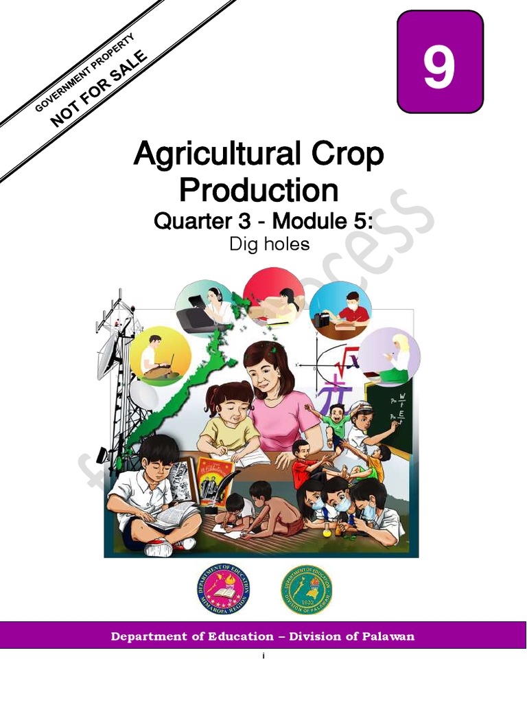 TLE 9 Agri Crop Prod Q3 - M5 For Printing | PDF | Fertilizer | Agriculture