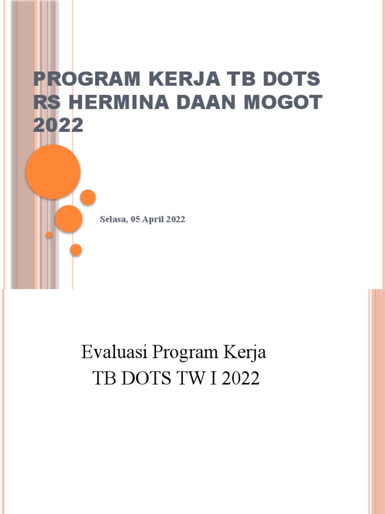 Materi TB Dots 05 April 2022 | PDF | Pengembangan Diri | Kesehatan Holistik