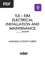 TLE EIM Basic Maintenance of Electrical Tools and Equipment | PDF | Technology & Engineering