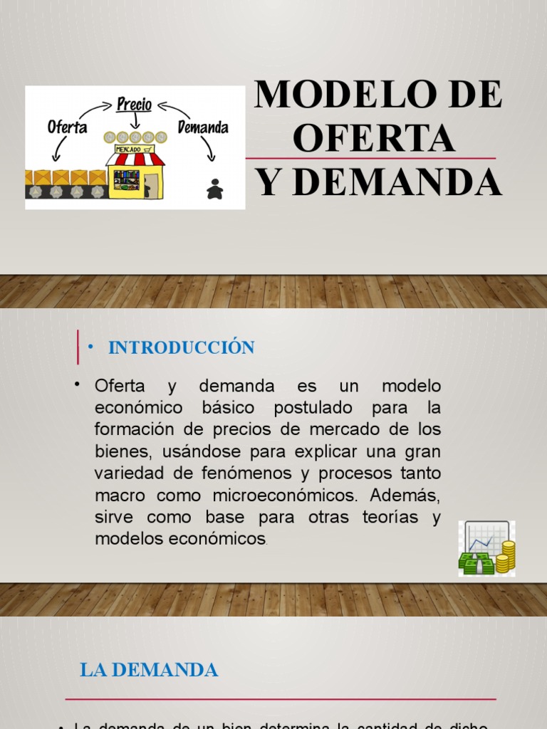 Modelo de Oferta y Demanda | PDF