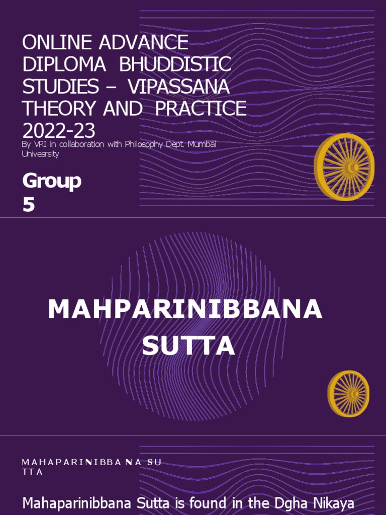 Presentation - Group 5 - Final | PDF | Gautama Buddha | Buddhist Philosophy