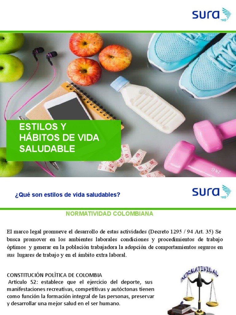 Estilos de Vida Saludable | PDF | Alimentos | Nutrición