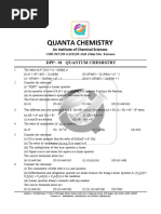 Quantum Numbers MCQ | PDF | Electron Configuration | Atomic Orbital