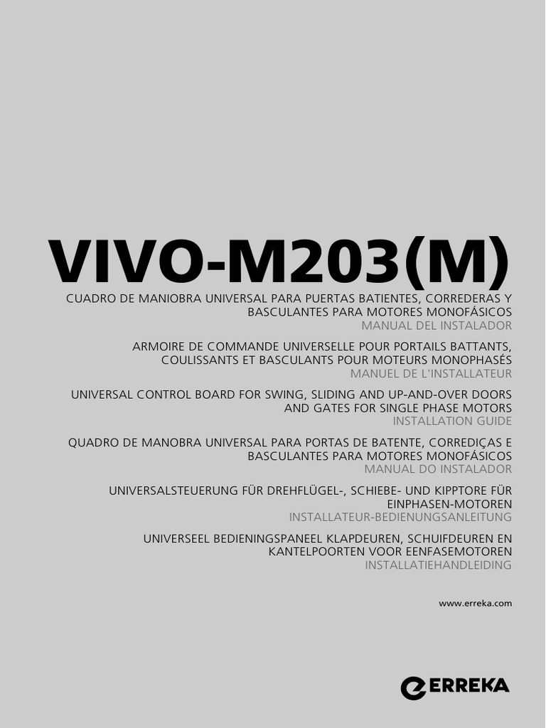 Manual Vivo m203 | PDF | Semáforo | Perforar