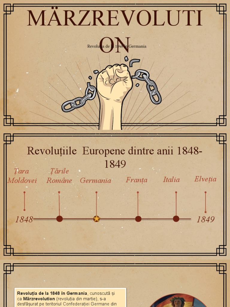 Revoluția de La 1848 În Germania | PDF