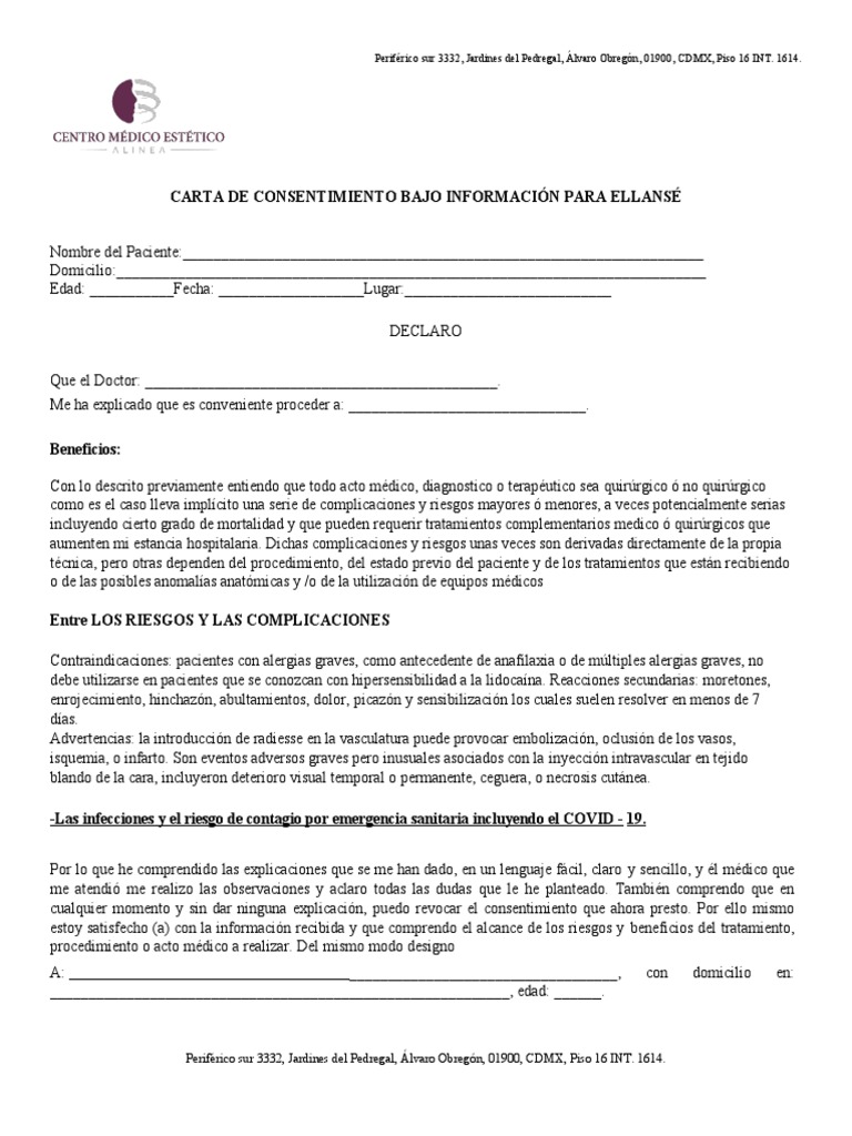 ELLANSE | PDF | Alergia | Cirugía