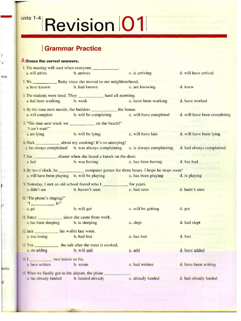 Grammar Test | PDF