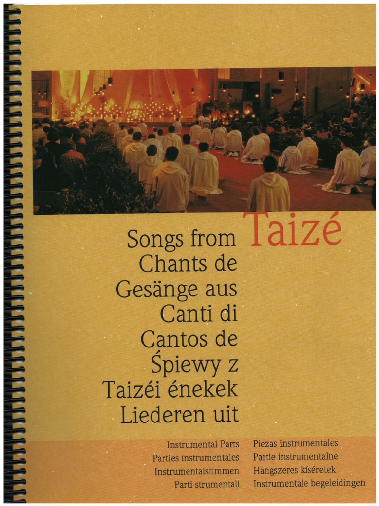 06a-Zpevnik Taize Prvni | PDF