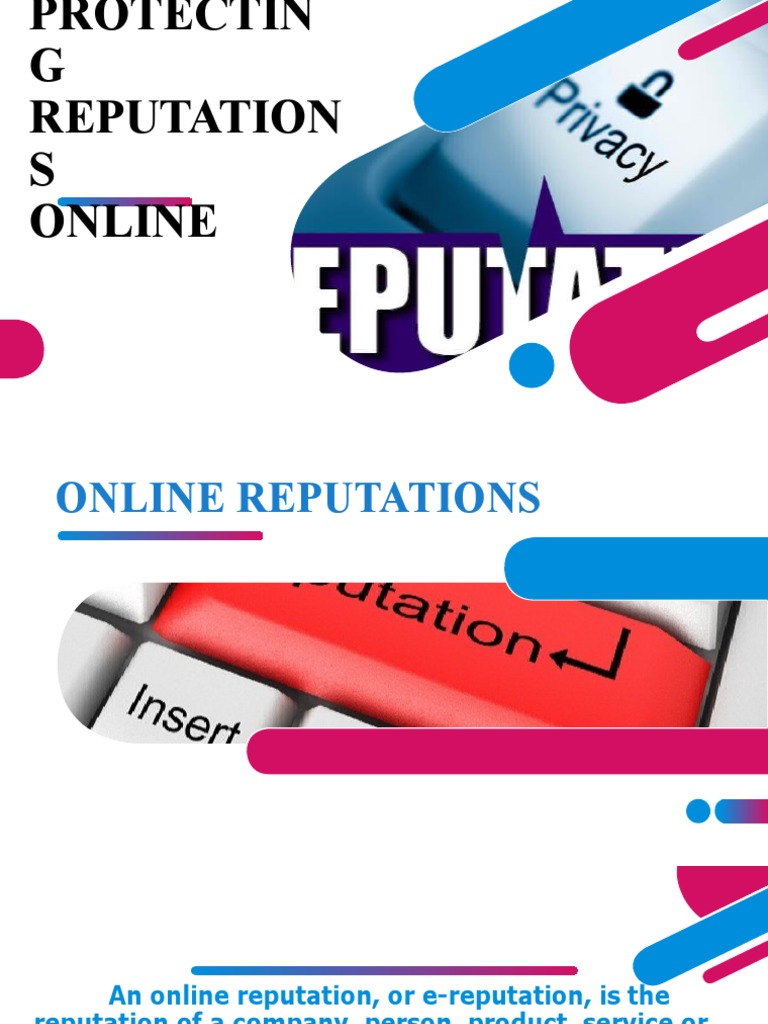Online Reputation | Download Free PDF | Reputation | Internet