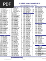 2020 ESPN Fantasy Football Draft Kit: PPR Top 300 Cheat Sheet | PDF ...