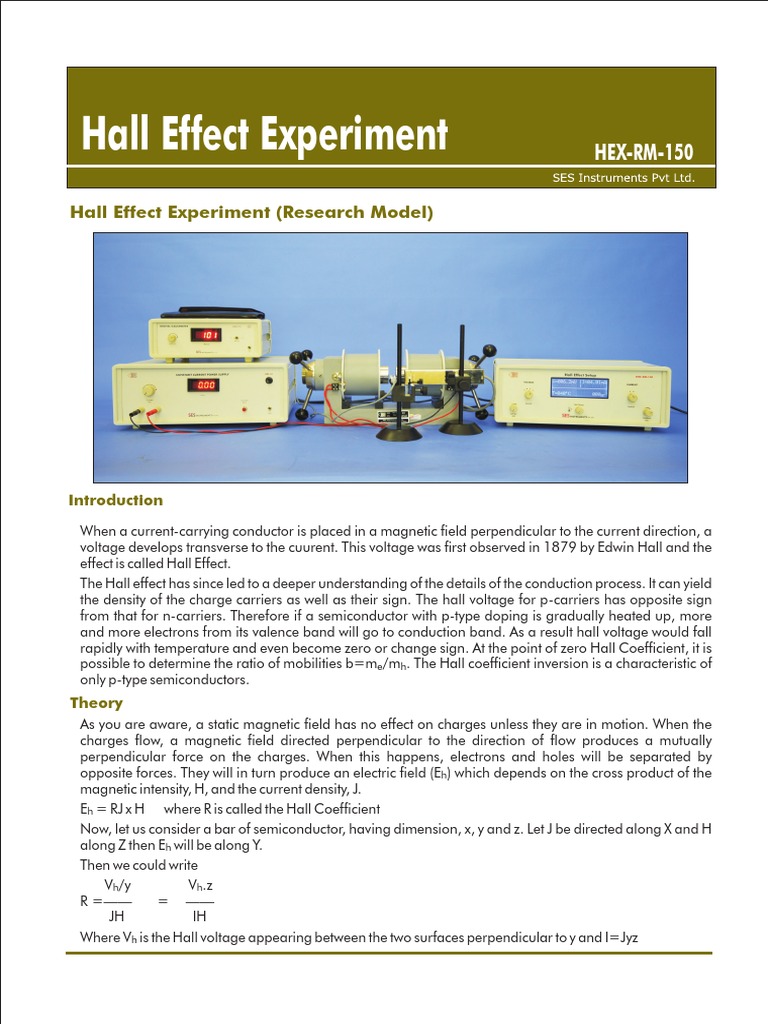 Hex RM 150 | PDF | Semiconductors | Electrical Resistivity And Conductivity