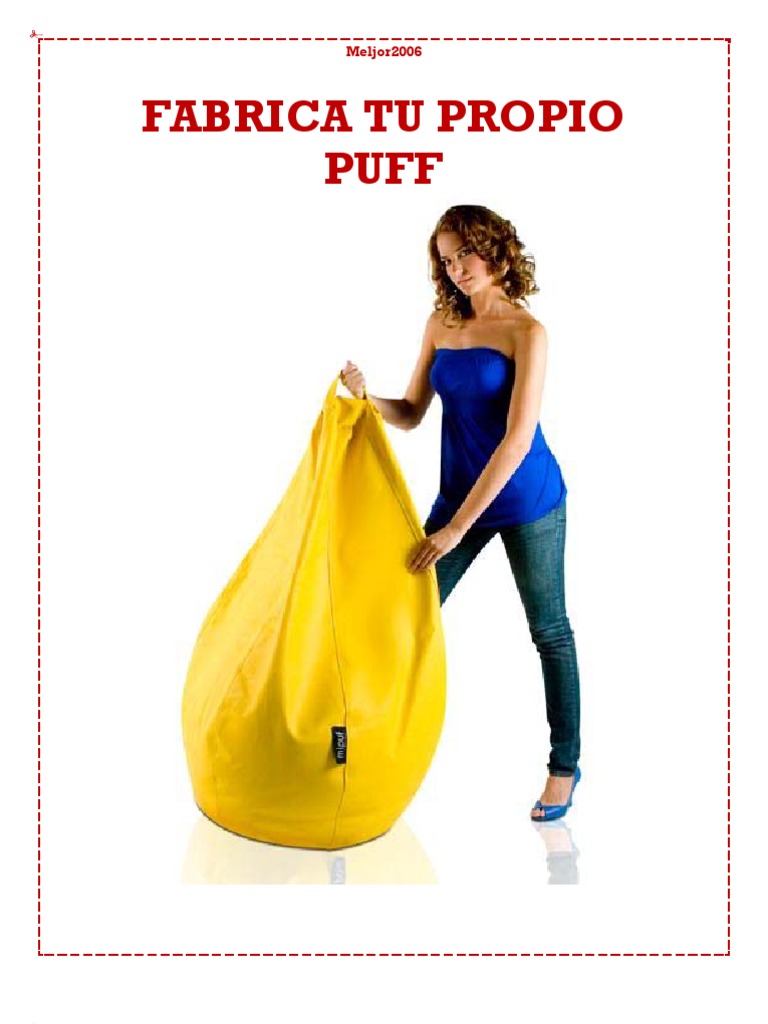 Arma Tu Propio Puff | PDF | Pinturas | Papel