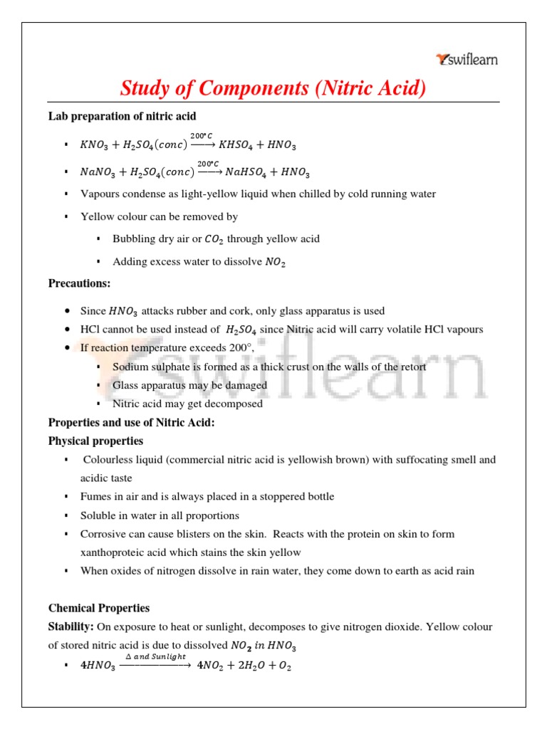 Comprehensive Analysis of the Laboratory Preparation, Chemical Properties, and Applications of ...