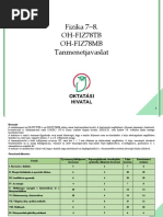 OH-FIZ78TA Fizika 7-8 Tanmenet | PDF