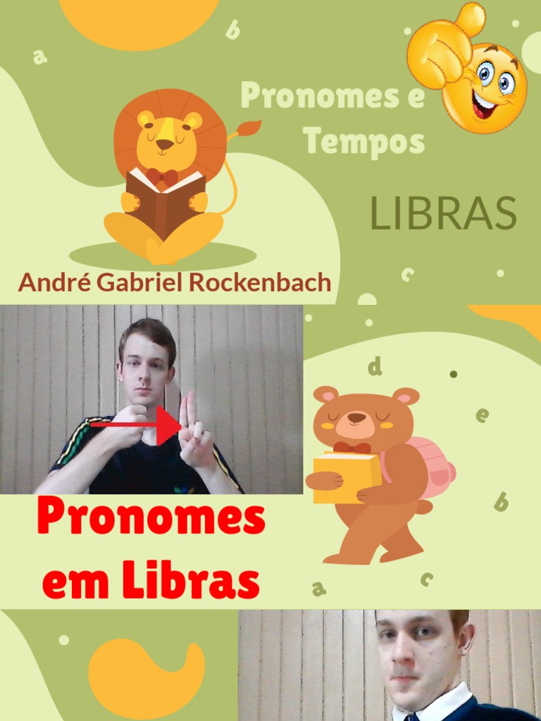 Pronomes e Tempos em Libras (Slides) | PDF