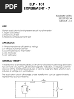 EE204 Solved Examples On Transformers | PDF | Transformer | Electromagnetism
