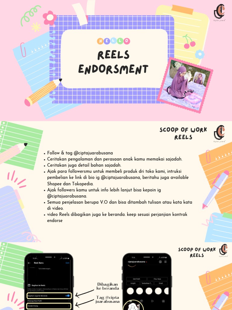 Reels Endorsment | PDF | Bisnis