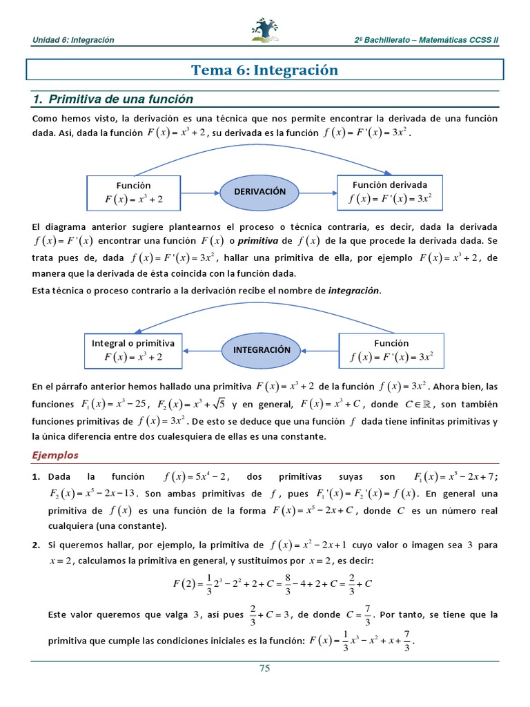 Dummies Integracion | PDF | Integral | Función (Matemáticas)