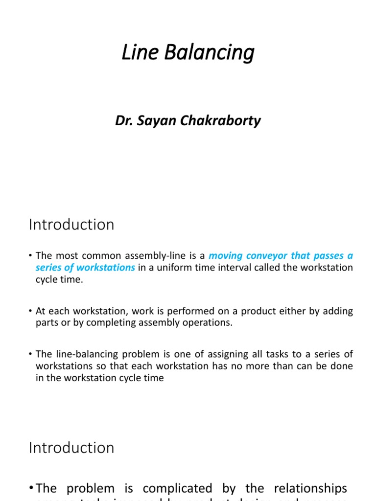 Line Balancing | PDF | Matrix (Mathematics) | Business