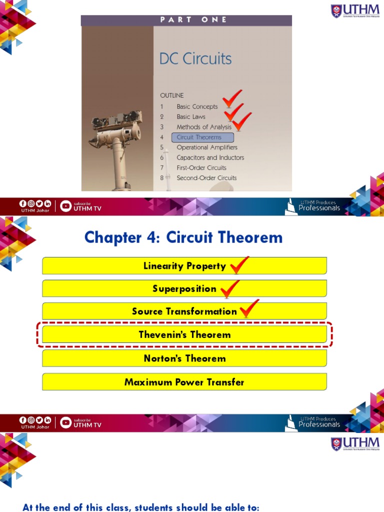 Chapter4 Circuittheorem Part3 | PDF | Electrical Network | Analog Circuits