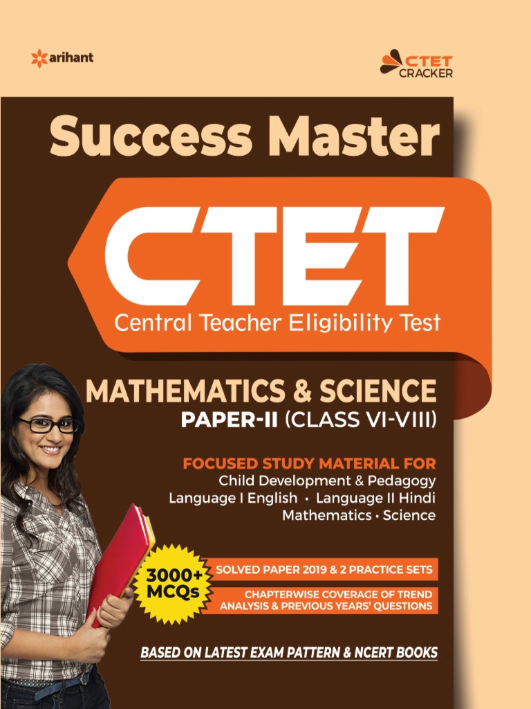 CTET Success Master Maths & Science (Class 6-8) | PDF | Learning ...
