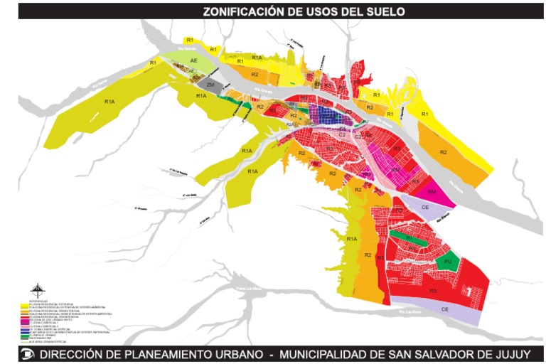 03 - Zonificación de Usos Del Suelo | PDF