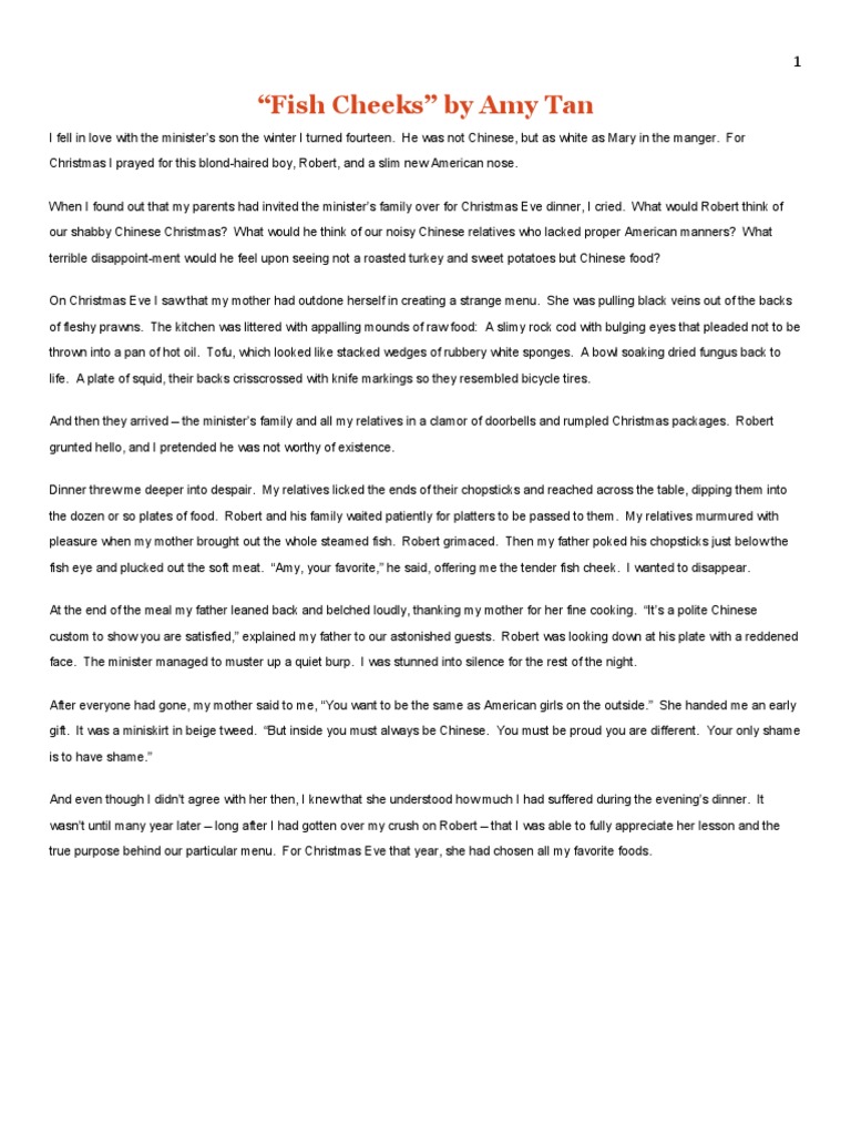 Fish Cheeks 2 | PDF | Food And Drink