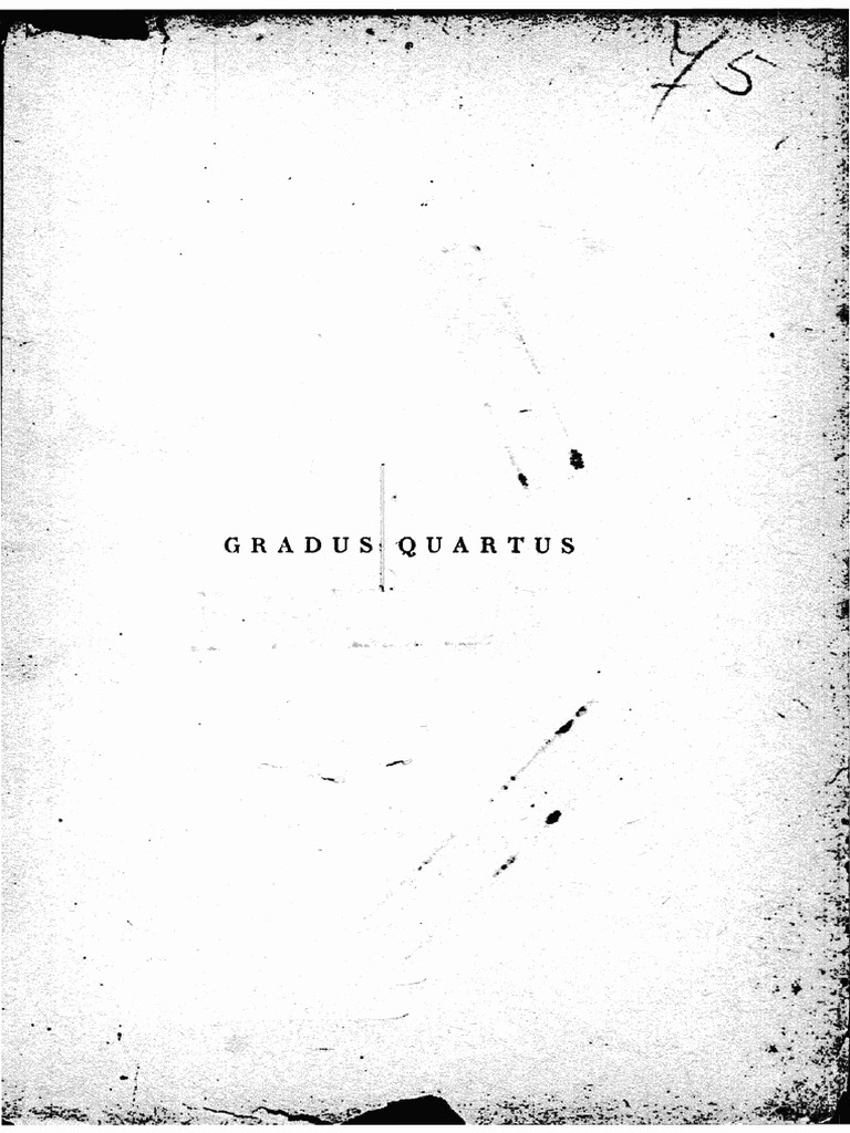 Gradus Quartus - Paulo Ronai | PDF | Gramática | Sintaxe
