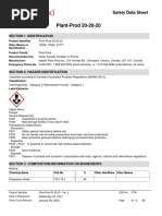 MSDS Pac 10% F | PDF | Solubility | Aluminium