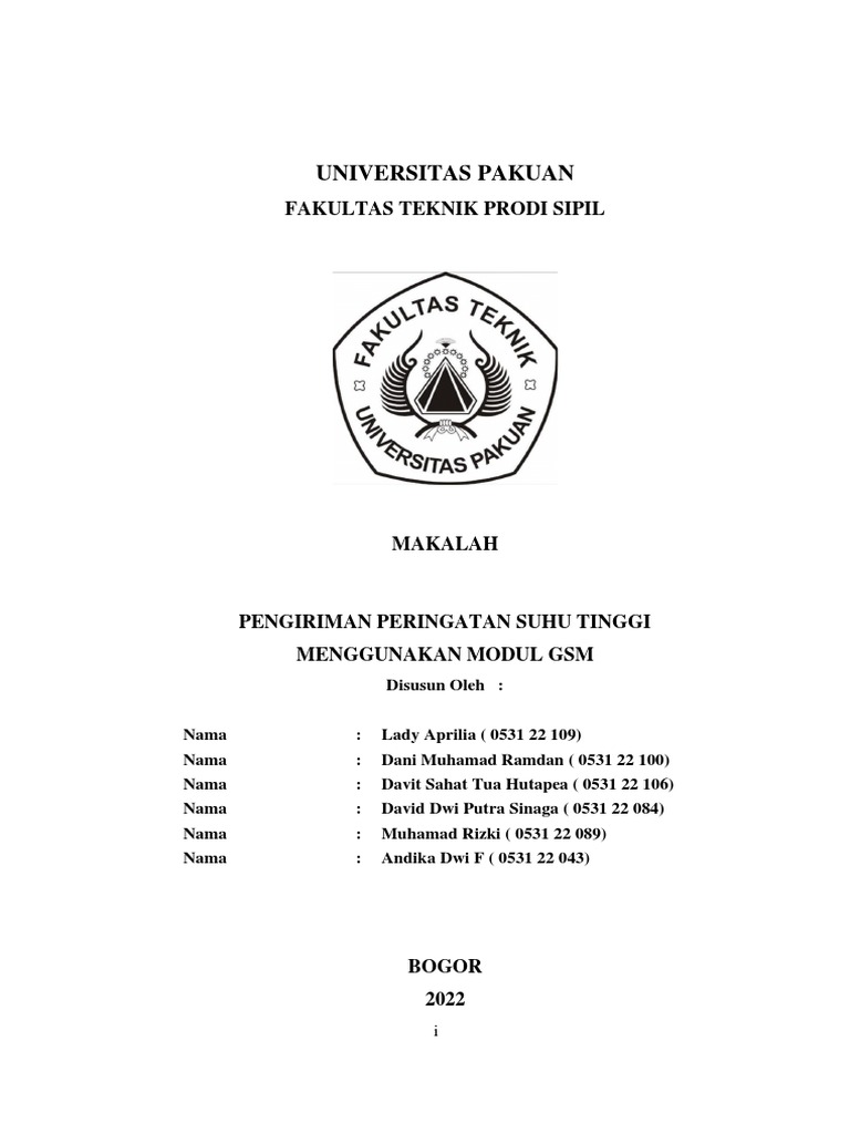 Makalah Kelompok - Tugas Uas Bahasa Indonesia Prodi Sipil | PDF