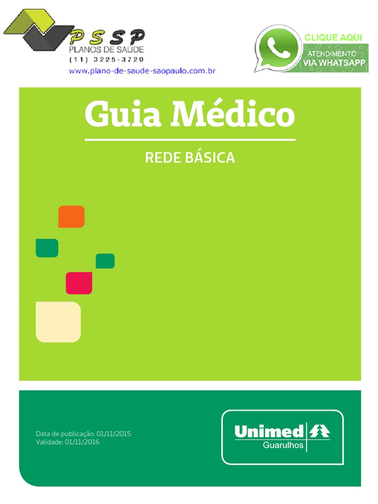 Guia Medico Unimed Guarulhos | PDF | Medicina Clínica | Especialidades médicas