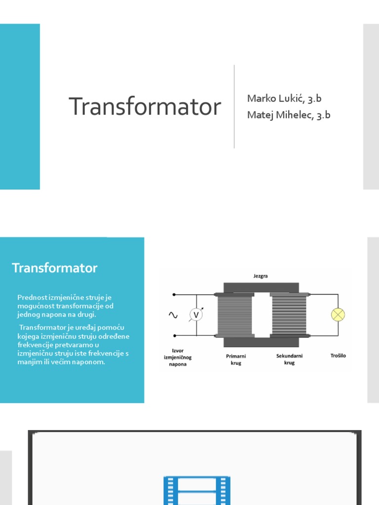 Izmjenična Struja I Transformator | PDF