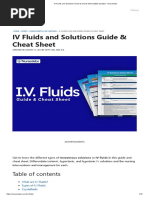 IV Medication Solution Compatibility Chart For Nurses | PDF | Saline ...