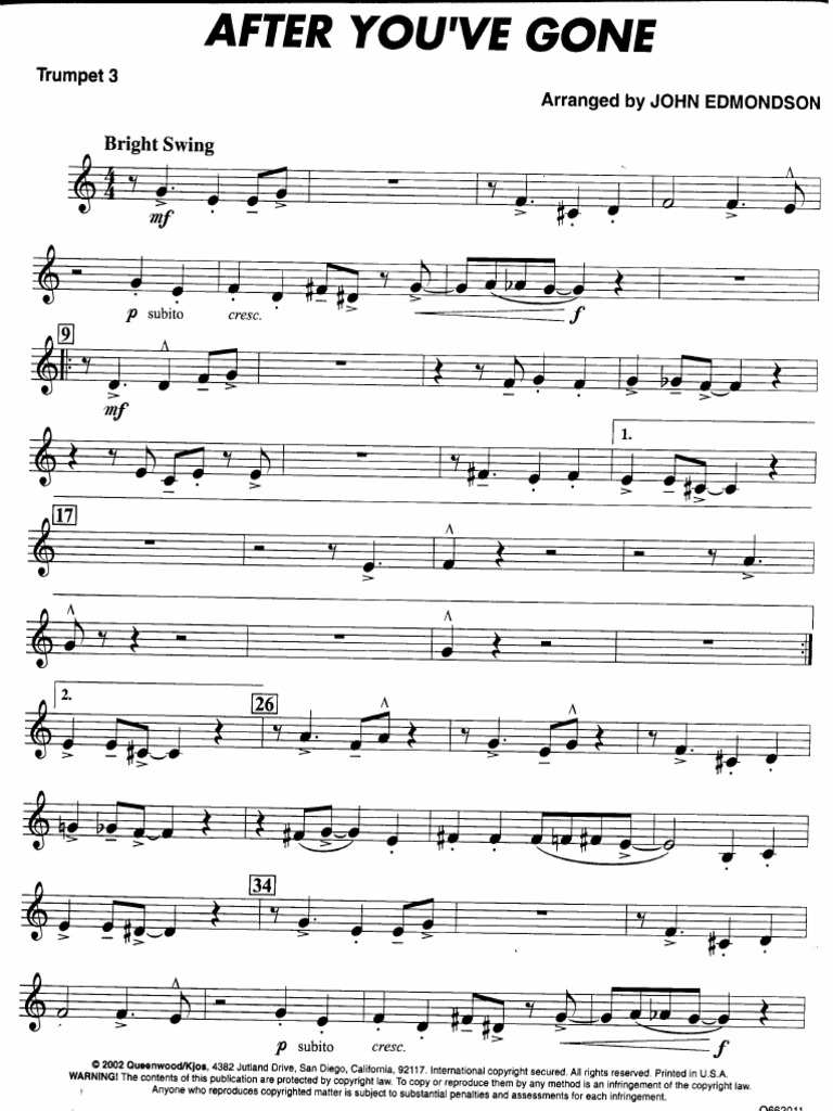 After Youve Gone | PDF