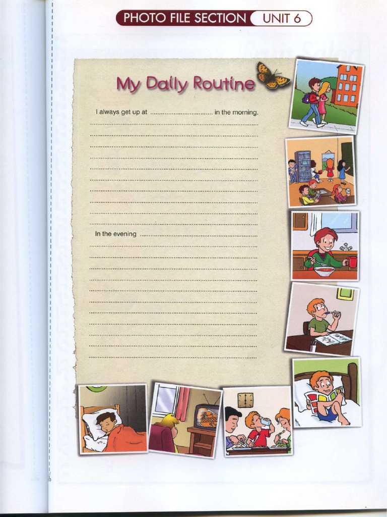 My Daily Routine | PDF