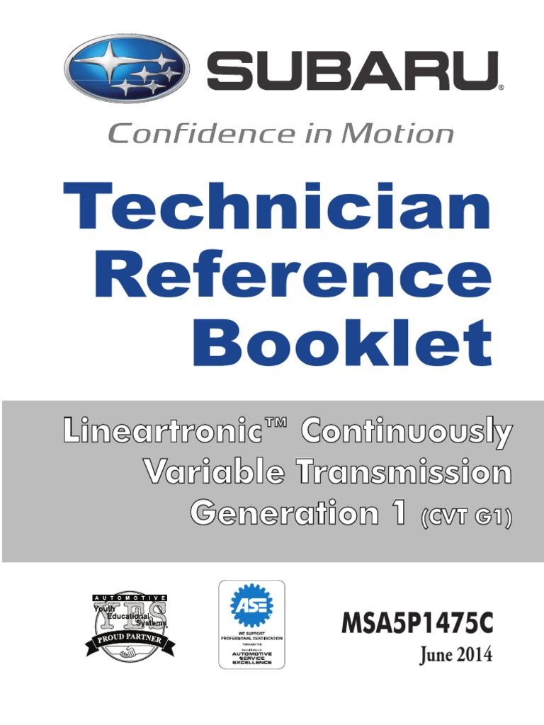 CVT-Transmission G1 TR690 | PDF | Clutch | Automatic Transmission