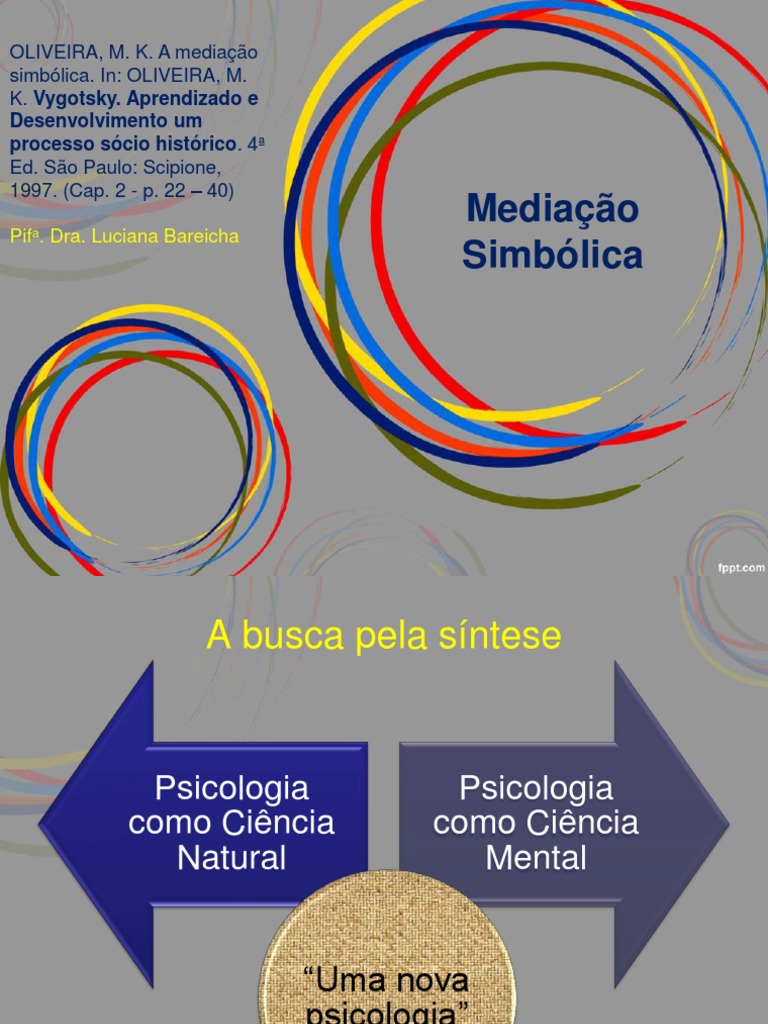 Mediação Simbólica | PDF | Psicologia | Cognição