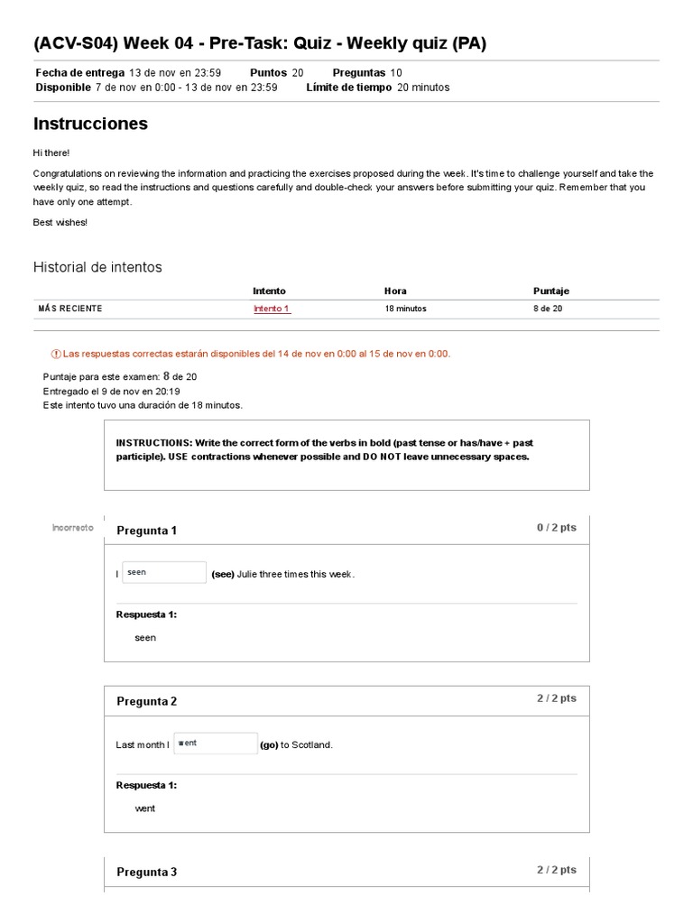 Week 04 Listening Quiz Instructions | PDF | Languages | Foreign Language Studies