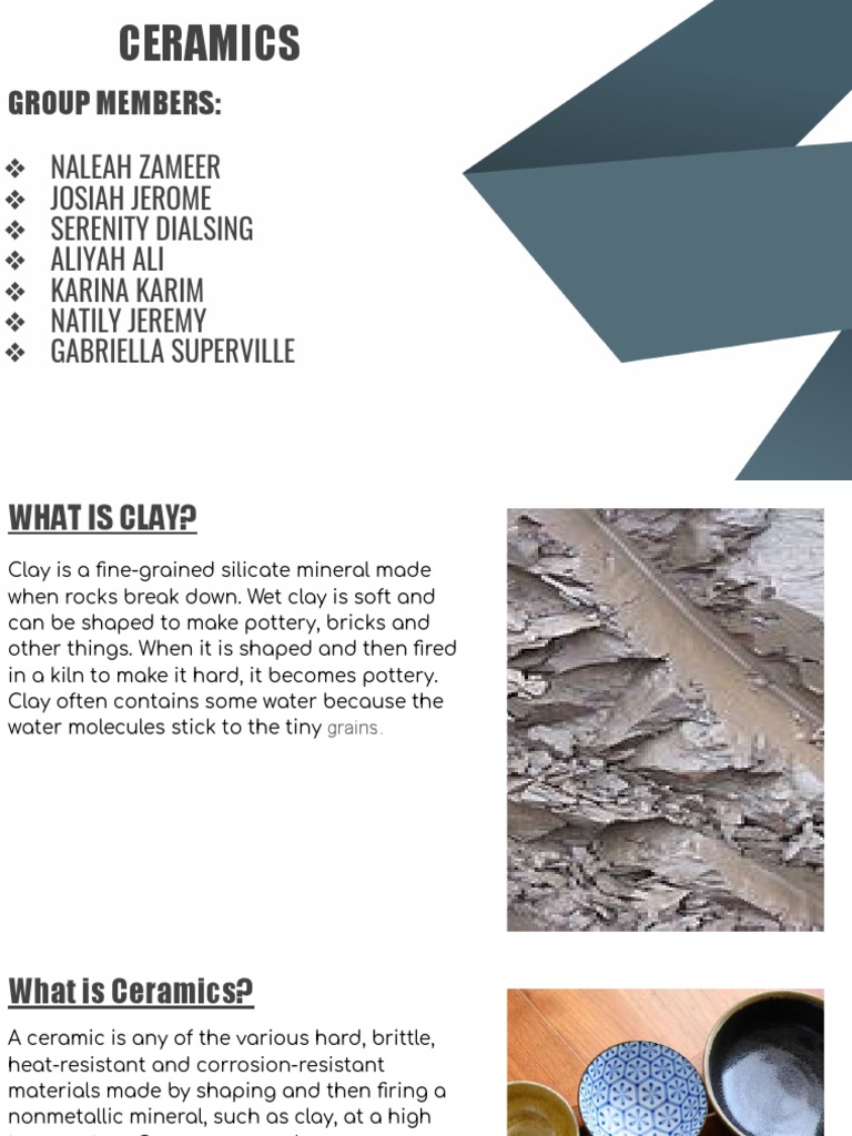 Ceramics | PDF | Pottery | Ceramics