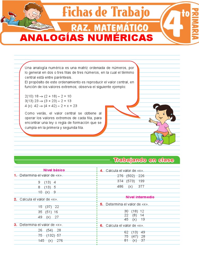 Analogías Numéricas: Qué Son, Tipos, Aplicaciones – MUCMV